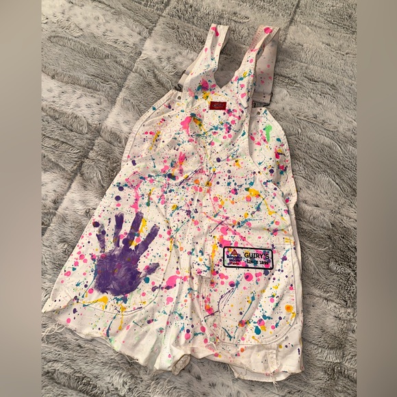 Vintage | Jeans | Rare Unique Vintage Retro Y2k 200s White Neon Paint ...